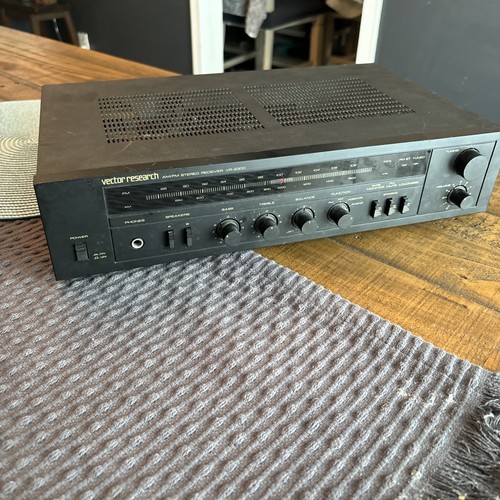 Vintage Vector Research VR-2300 FM/AM STEREO RECEIVER Tested Working | eBay
