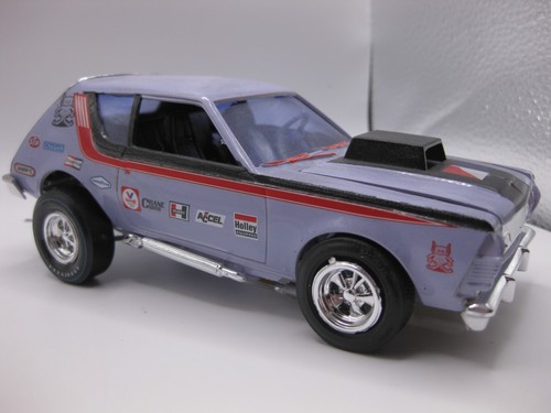 VINTAGE BUILT MODEL CAR AMC GREMLIN X AMT KIT | eBay