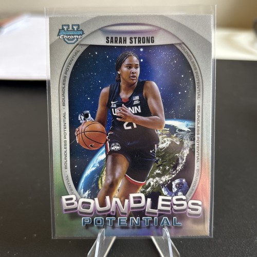2024-25 Bowman U Chrome Sarah Strong Boundless Potential Refractor ...