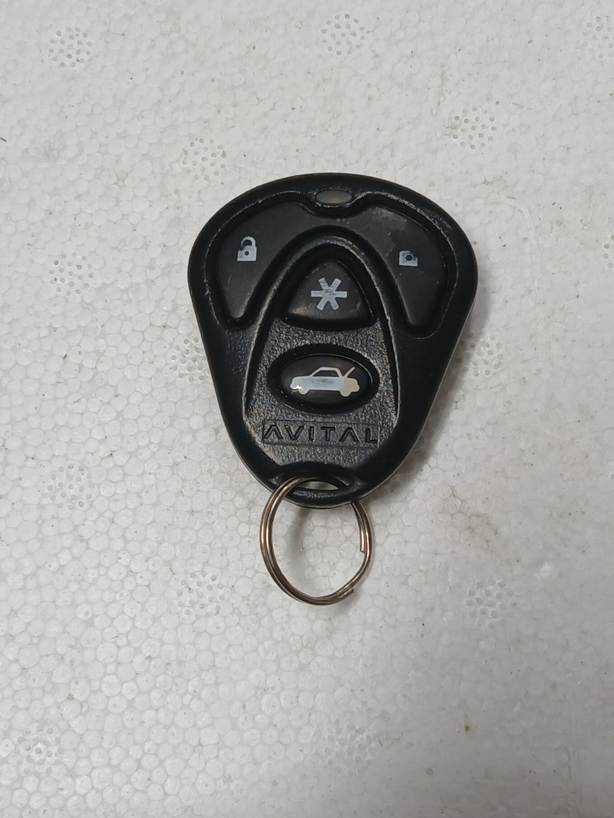 DEI Python Avital 7143L Replacement 1-Way 4 Button Remote Alarm 4x03 ...