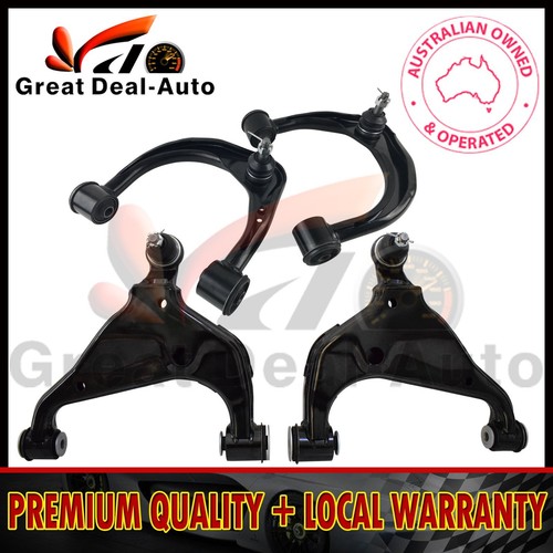 Upper & Lower Front Control Arm Kit For Toyota Hilux KUN26 GGN25 TGN26 ...
