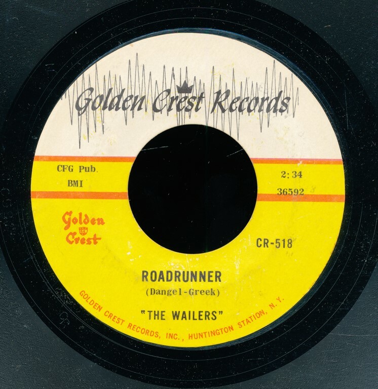 45tk-Rockabilly-GOLDEN CREST 518-Wailers-(Tall Cool One/Road Runner) | eBay