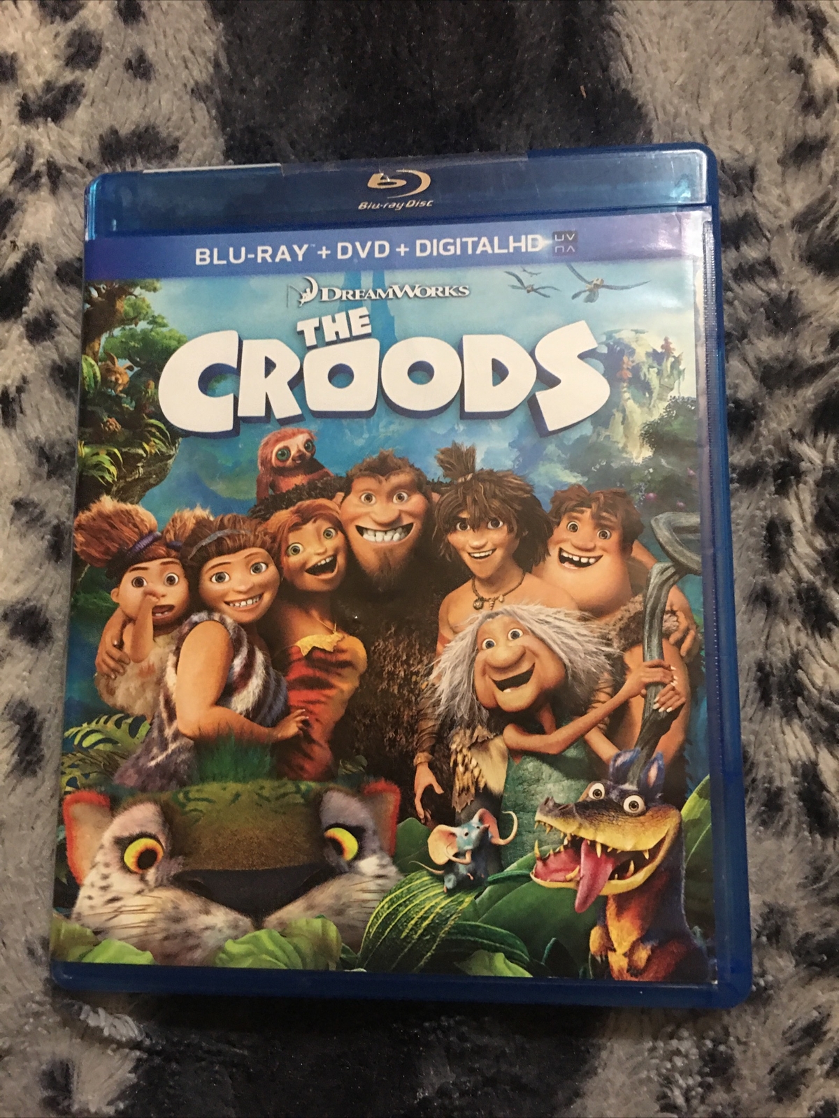 The Croods Blu Ray Cover