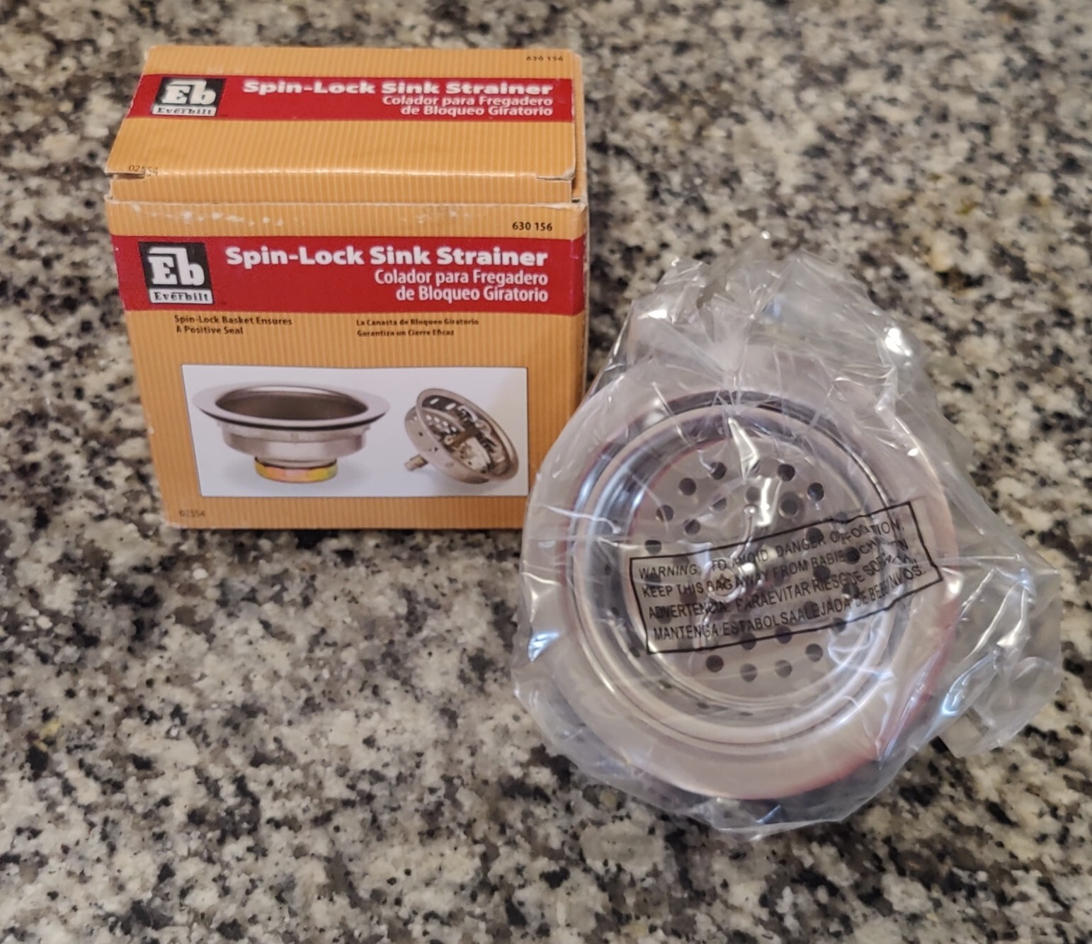 ‎Everbilt Spin-Lock Sink Strainer #630156 Open Box for sale online | eBay