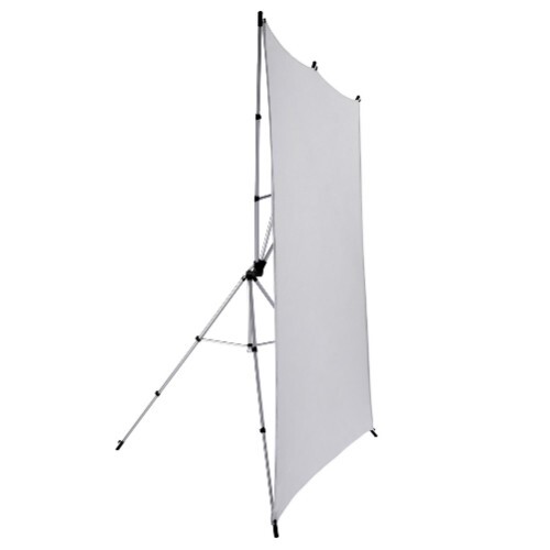Interfit Wide Premium Freestanding Banner Stand EZ Drop Background Kit ...