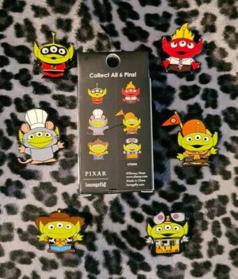 **NEW** Pixar Toy Story Alien Remix Loungefly Blind Box Pins COMPLETE ...