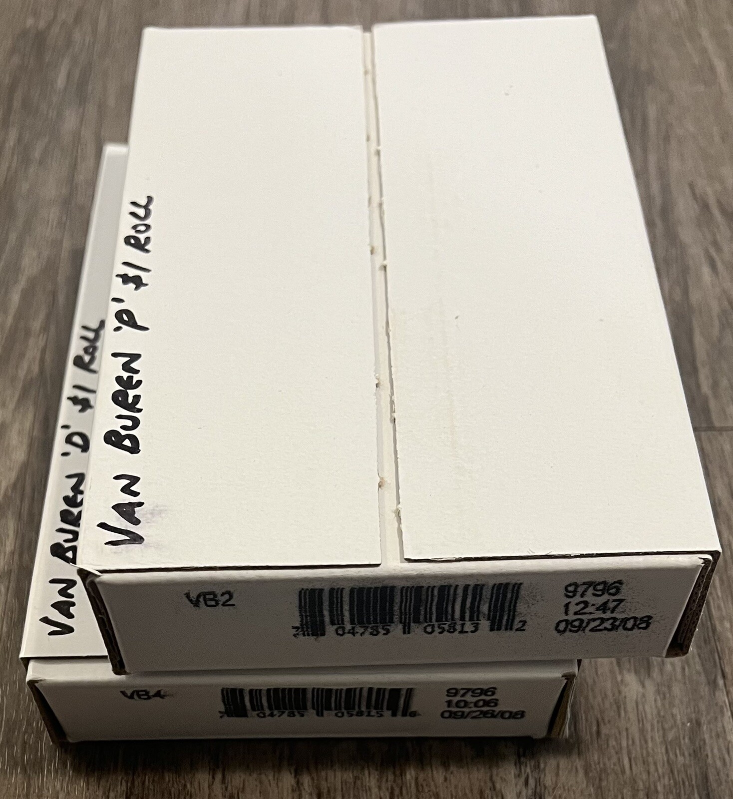 2008 P & D Martin Van Buren Presidential Dollar Rolls, Sealed Boxes | eBay