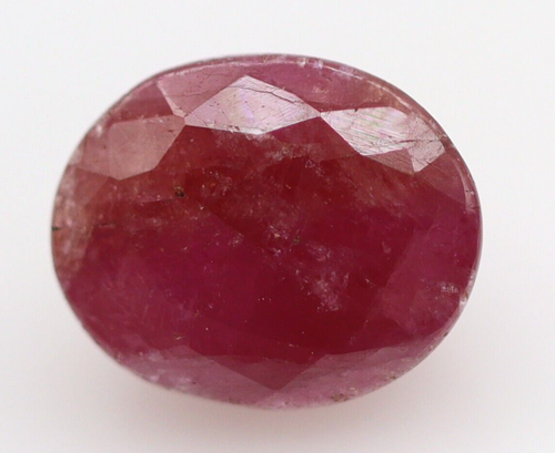 4.22 Ct Natural Red Ruby 9x7 MM Size Loose Oval Cut No Heat Africa ...