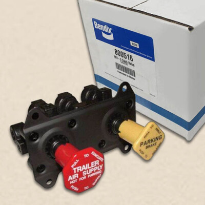 GENUINE BENDIX MV3 DASH VALVE - MV-3 - TRAILER PARKING BRAKE - 800516 ...