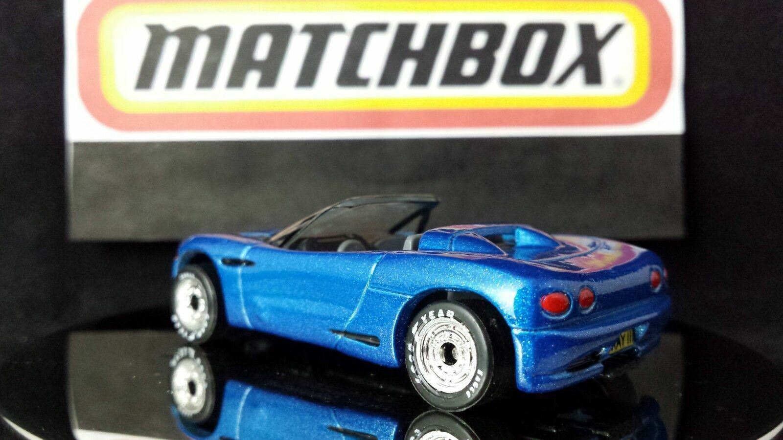 MATCHBOX CORVETTE STINGRAY III GOODYEAR BLUE | eBay