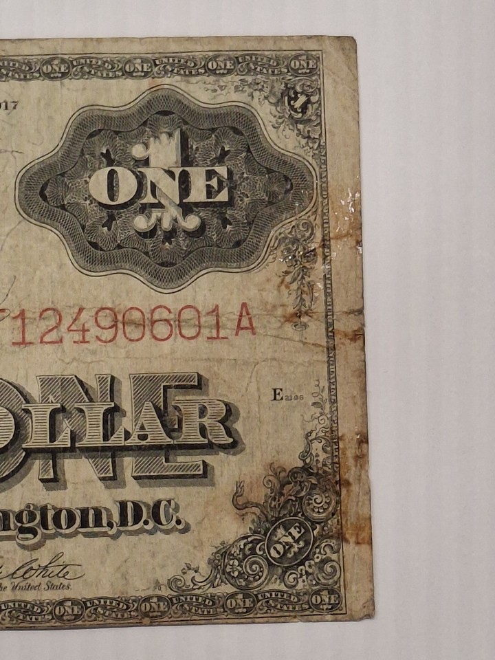 1917 $1 Legal Tender United States Currency Note | eBay