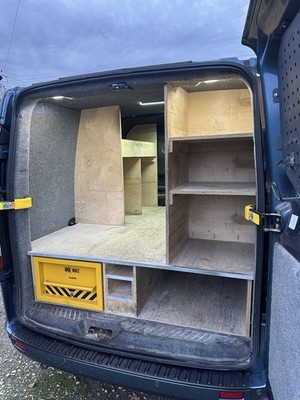 Bespoke Racking for Ford Transit Custom DCIV L2 5 seat inc 3m Internal ...