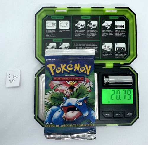 New & Sealed - 1st Edition Pokémon Spanish Base Set Booster Pack ...