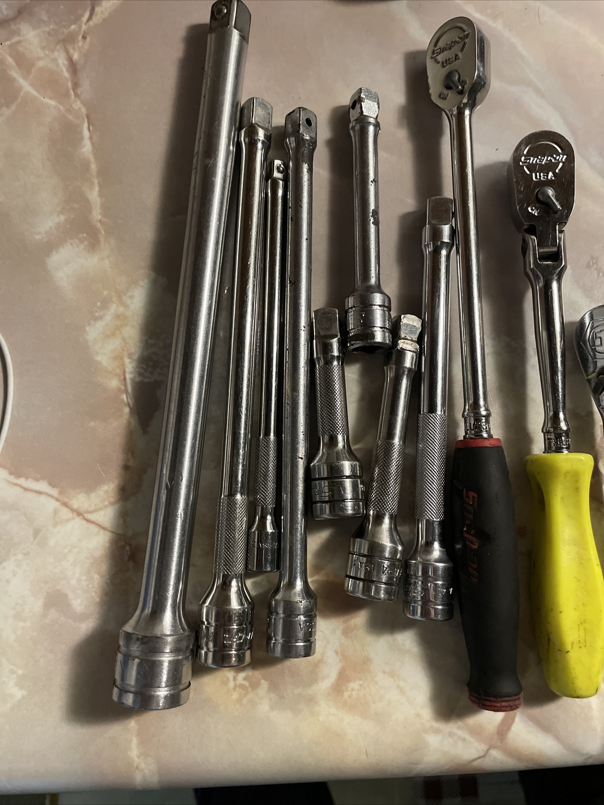 Huge Snap-On Tools Mixed Sockets, Wrenches and Specialty Lot Of 38 ...