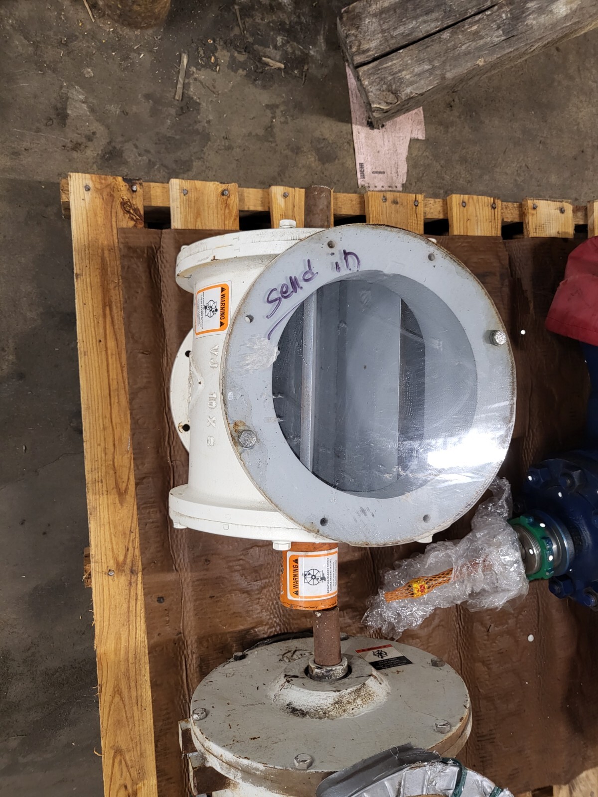 Kice VJ 10X8 Rotary Airlock Valve Round/round | eBay