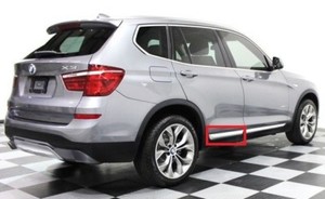 New Genuine BMW X3 X4 F25 F26 Wheel Arch Moulding Rocker Panel Rear ...
