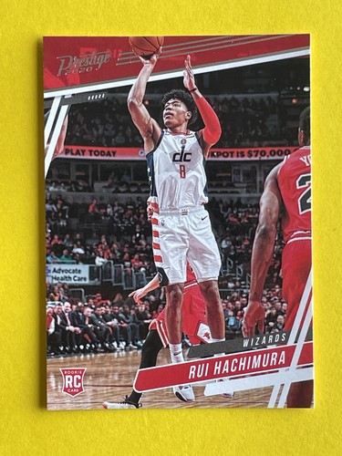 Rui Hachimura 2019-20 Chronicles Prestige Rookie #74 Washington Wizards ...