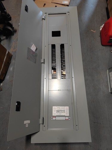 SIEMENS 800 AMP P3 PANELBOARD 240V MLO 3PH/3W 42Sp with Enclosure and ...