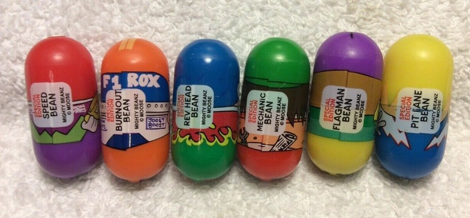 2003 Special Edition Mighty Beanz Race Team Collection (6 beanz) | eBay