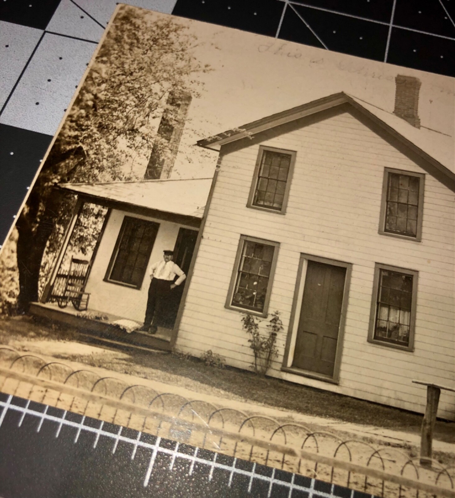 1910s Suffield OH Ohio STORE Hotel Signs Akron Area Antique RPPC PHOTO ...
