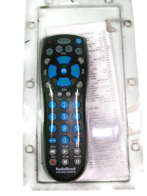 Radio Shack New 4 in One Remote Control in Package | eBay