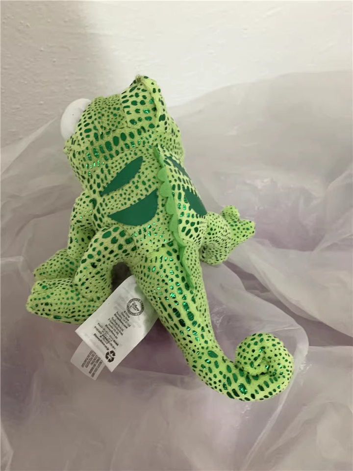 Disney Tangled Rapunzel Pet Pascal Chameleon Green Plush Doll 7" New | eBay