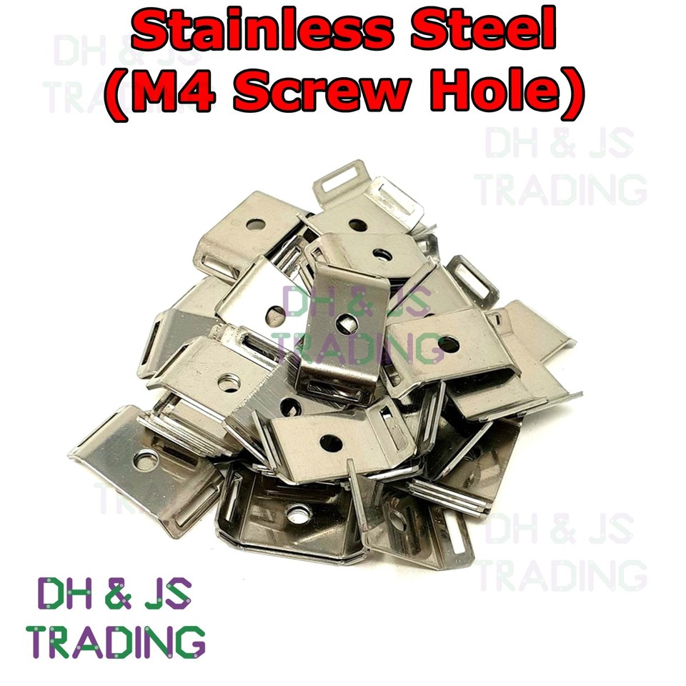 Stainless Steel Tie Base - Metal Cable Tie Cradles Screw Type Base M4 ...