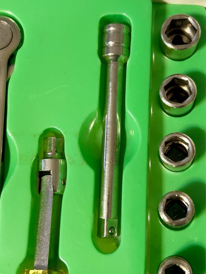 Vintage Oxwall 1/4" Drive Socket Set 12 Piece Tool Set Complete in Original Case | eBay