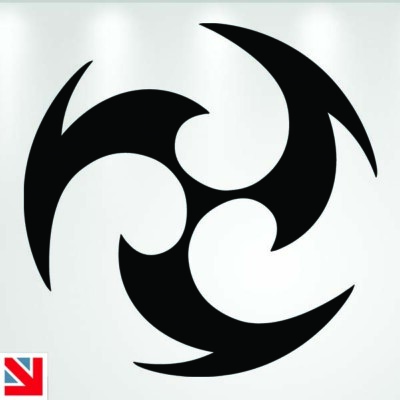 Gaming Genshin Impact Element Electro Wall Art Decal Sticker Vinyl ...