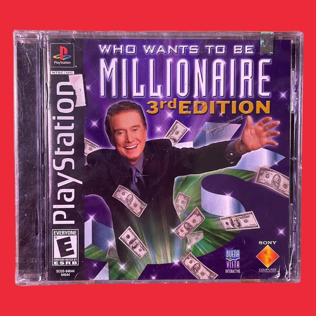 Who Wants to Be a Millionaire? 3rd Edition Playstation - Prix - Photo ...