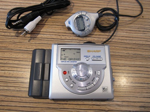 Sharp MZ 721 MD Minidisc. AA Batterietauglich ( + Sony MD) (574) RARE | eBay