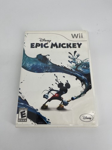 Disney Epic Mickey (Nintendo Wii) Disc & case only! Used | Tested | eBay