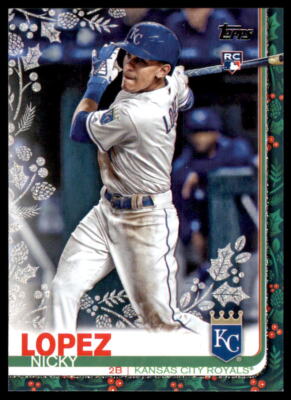 2019 Topps Holiday Nicky Lopez Kansas City Royals #HW138 Rookie | eBay