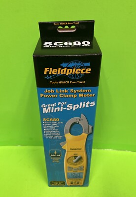 Fieldpiece SC680 Wireless Power Clamp Meter Brand New ***FREE SHIPPING ...