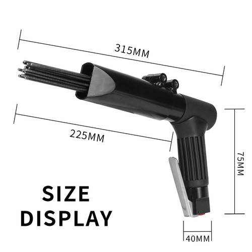 Mini GunType Air Descaling Machine Pneumatic Derusting Tool Rust ...