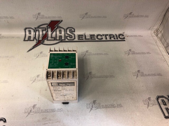 BASLER BE4-27 STYLE 1A1N2 VOLTAGE RELAY SINGLE PHASE 120V 50/60HZ DE ...