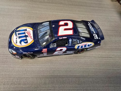 Rusty Wallace #2 Miller Lite Race Car 1:24 scale excellent condition | eBay