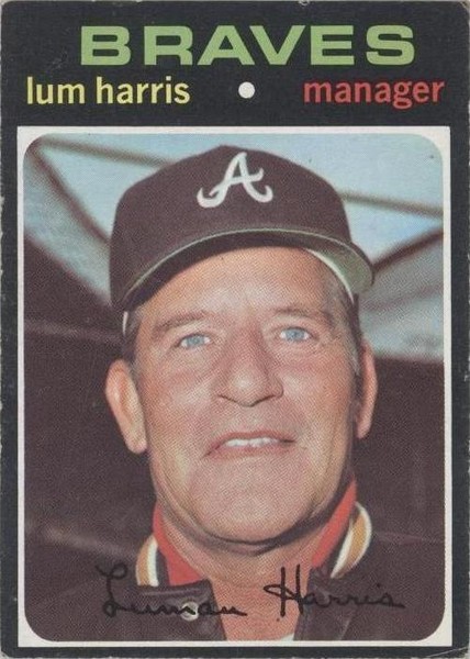 1971 Topps - #346 Lum Harris for sale online | eBay