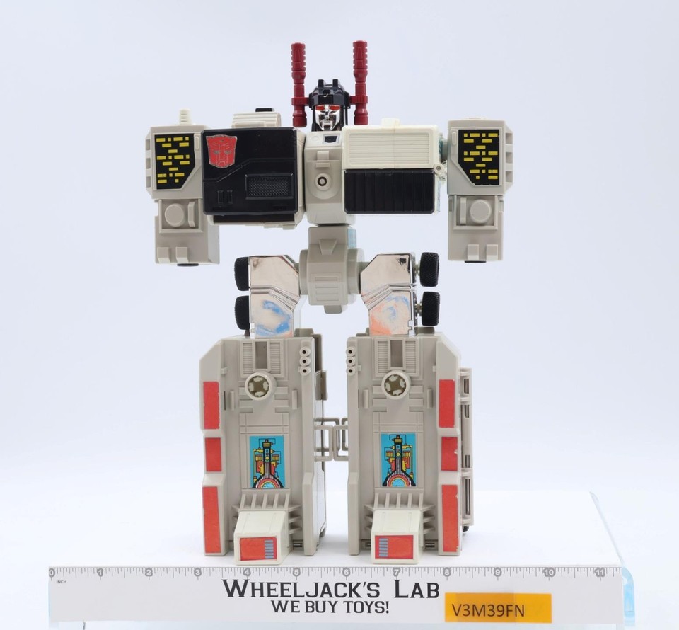 Metroplex RT W/BOX & INSERT 100% Complete 1985 Vintage G1 Transformers ...