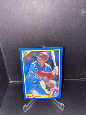 1990 Score Tom Barrett #633 Rc Phillies | eBay