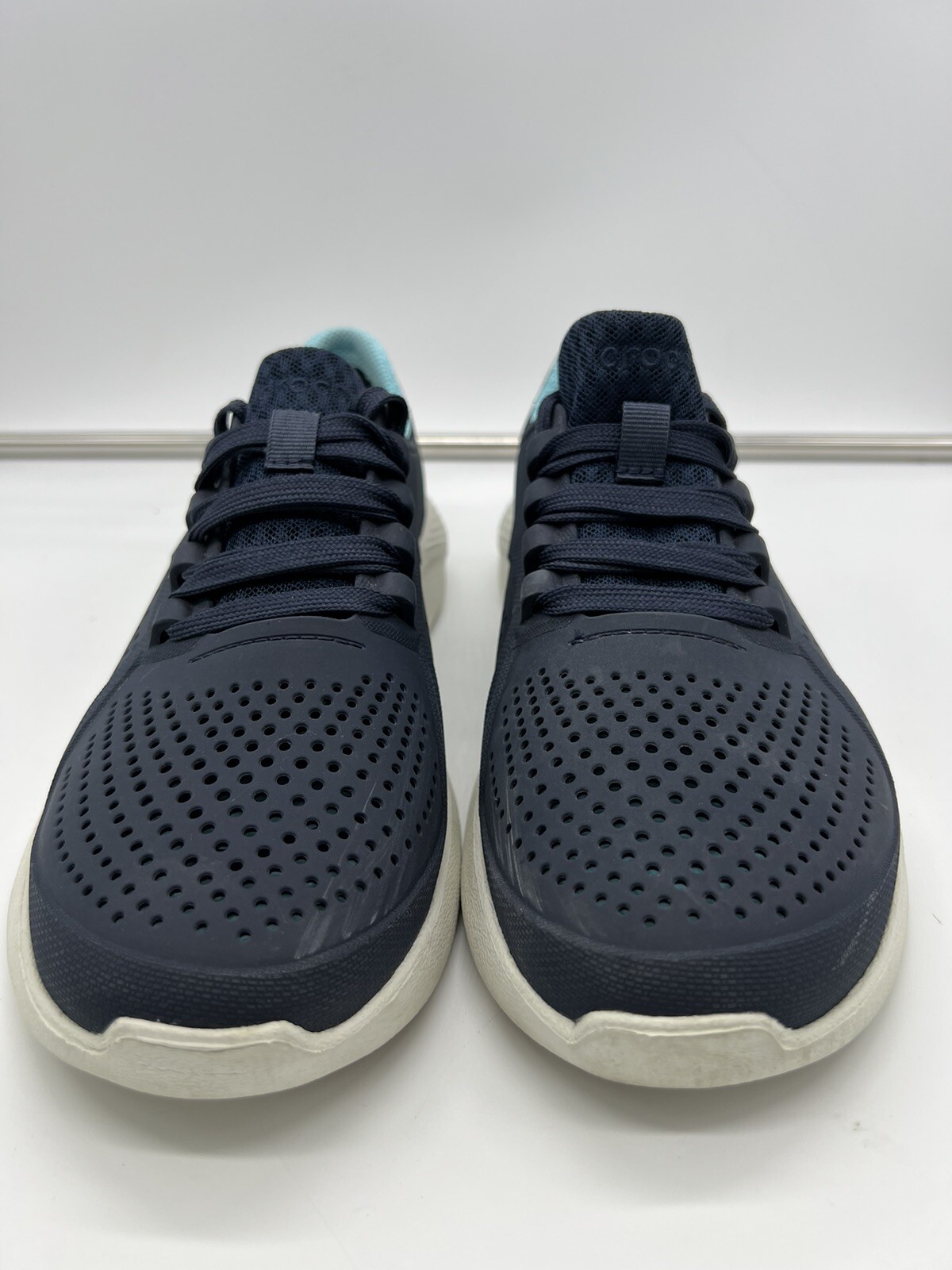 CROCS LiteRide Perforated Lace up Sneaker Womens (Sz … - Gem