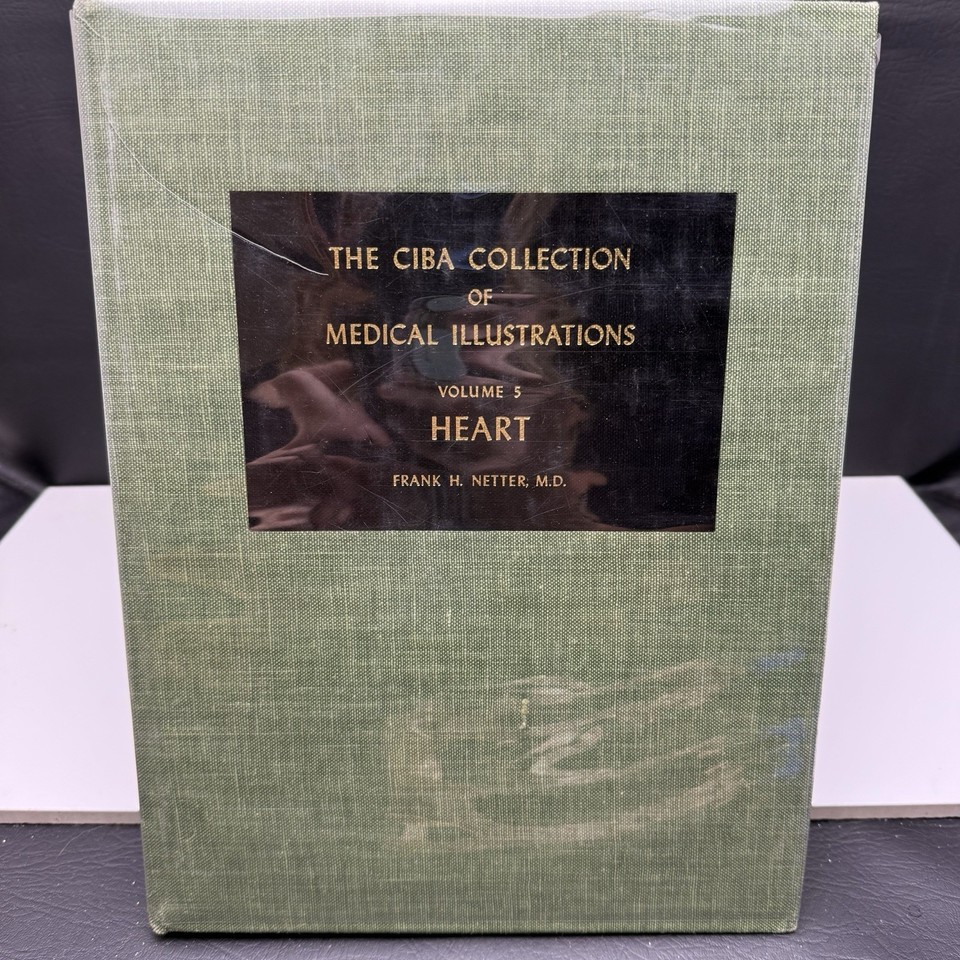 CIBA Collection of Medical Illustrations Frank H Netter MD 8 Book Set Orig Case | eBay