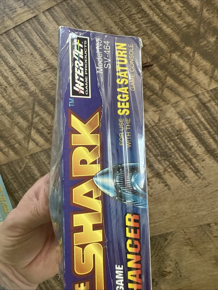 NEW GAME SHARK Damaged box Sega Saturn Gameshark Game Enhancer Memory Cheats | eBay