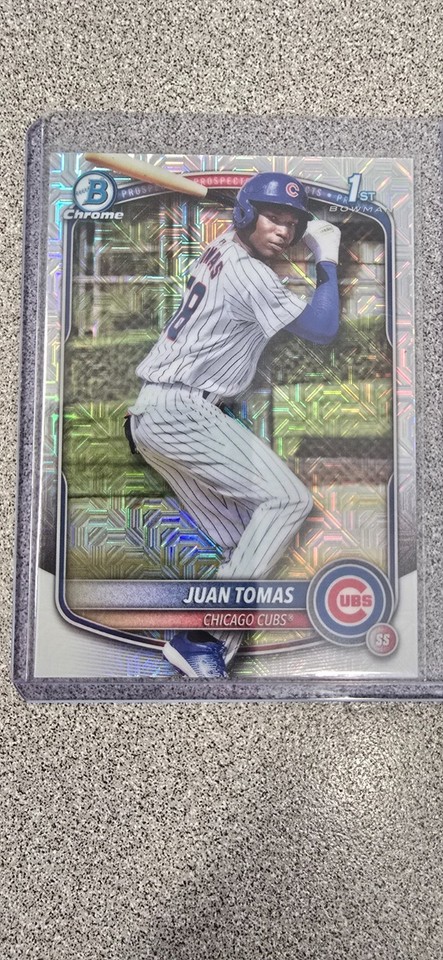 2025 BOWMAN CHROME MEGA BOX *1ST PROSPECTS* MOJO REFRACTOR ~ Pick Your ...