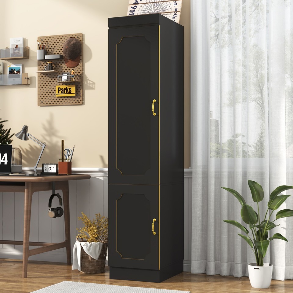 75"H Wardrobe Closet Luxury Modern Armoire Wardrobe Cabinet for Bedroom ...