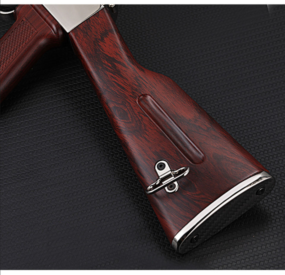 1:2 scale Alloy Army AK-47 Rifle Shell Eject Toy Gun ABS Mini Guns No ...