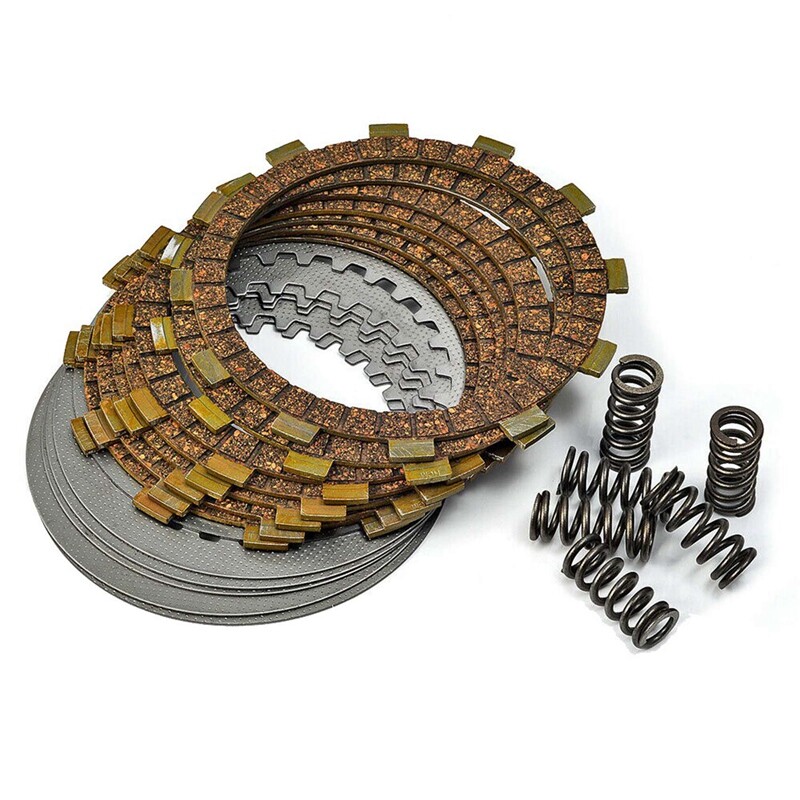 2X Clutch Kit Clutch Friction Plates Heavy Duty Springs & Cover Gasket ...