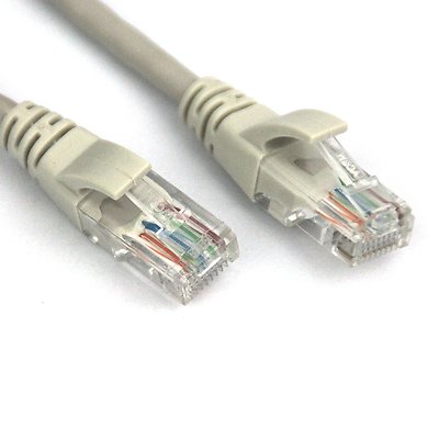 NEW VCOM 7-Feet Cat5E Molded Patch Cable, Gray (NP511-7-GRAY) 7 Ft UTP ...