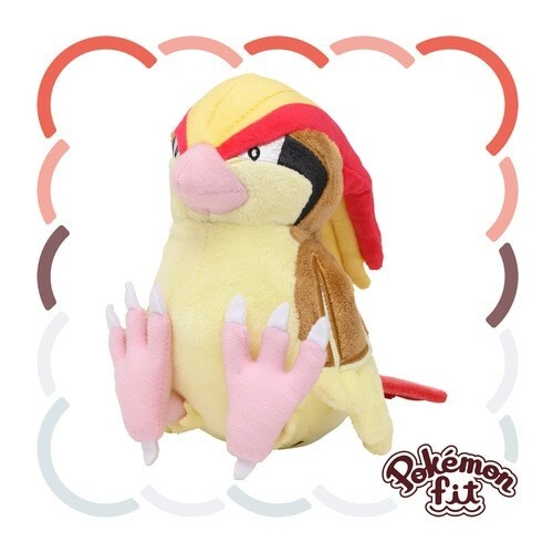 Pokemon Center Fit Plush Doll - Pidgeot 5.5in Normal Bird Pigeon Kanto ...