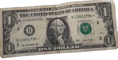 2013b 1dollar bill duplicated star note | eBay